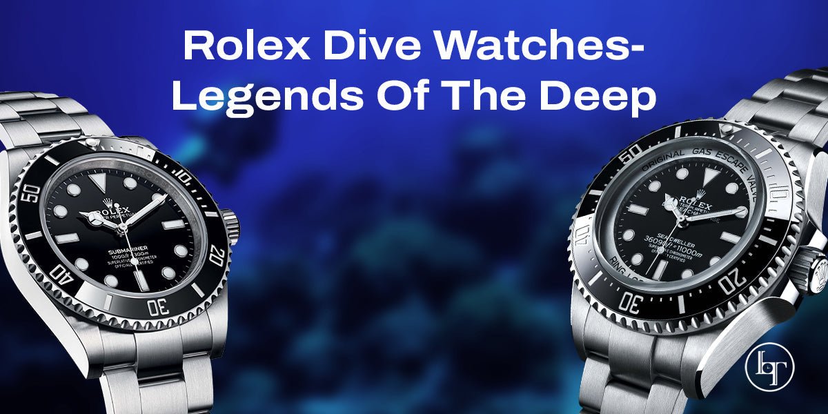 Rolex Dive Watches-Legends Of The Deep – Luxury Time NYC